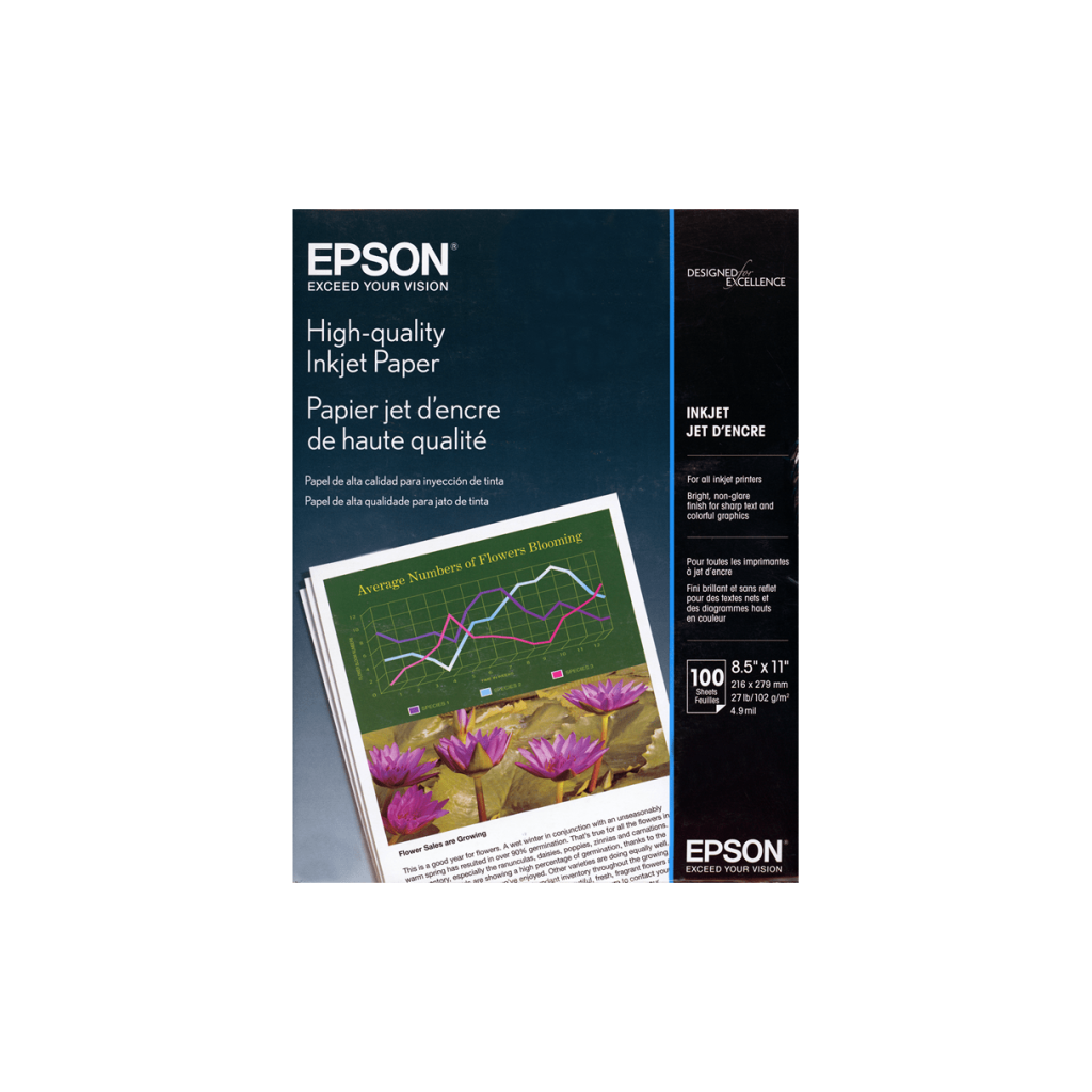 Papel Epson Carta Alta Resolucion S041111 95 g 100 HJS – SUPPLY SPA