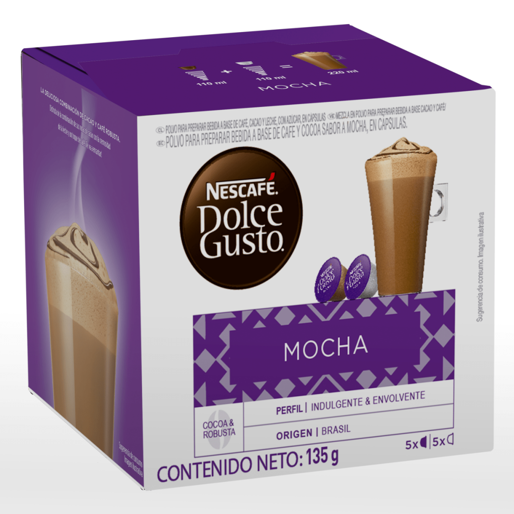 Cápsula Nescafé Dolce Gusto Mocha 10 Cápsulas – SUPPLY SPA
